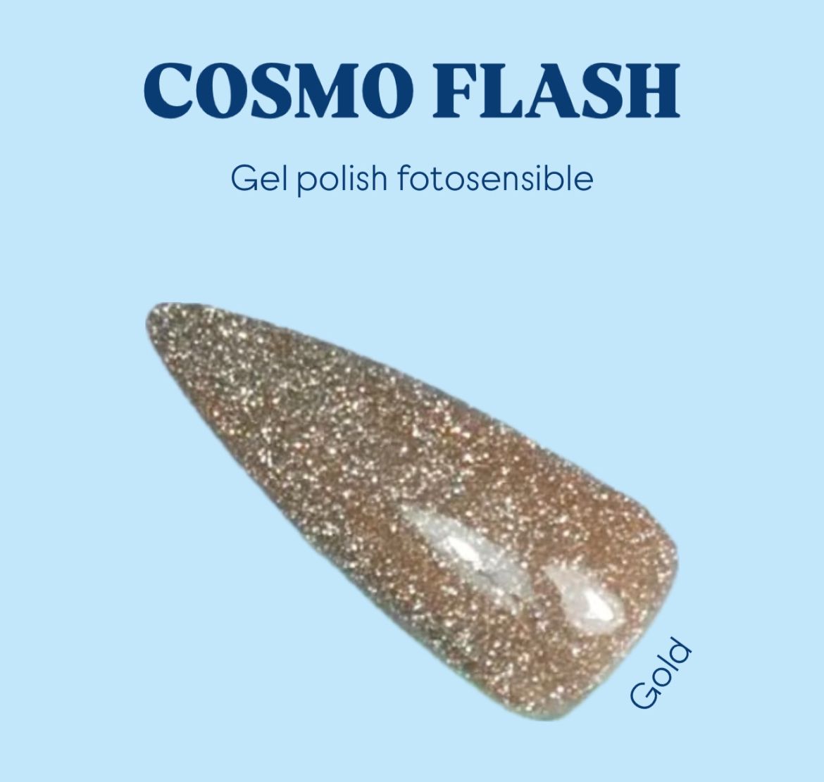COSMO FLASH GOLD - Sip Nails – Nagelshop