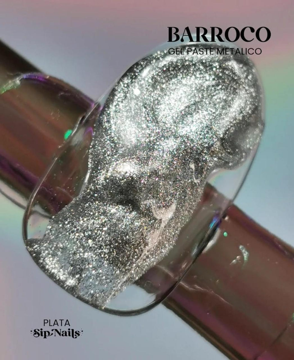 GEL PASTE METALICO BARROCO - SIP NAILS – Nagelshop
