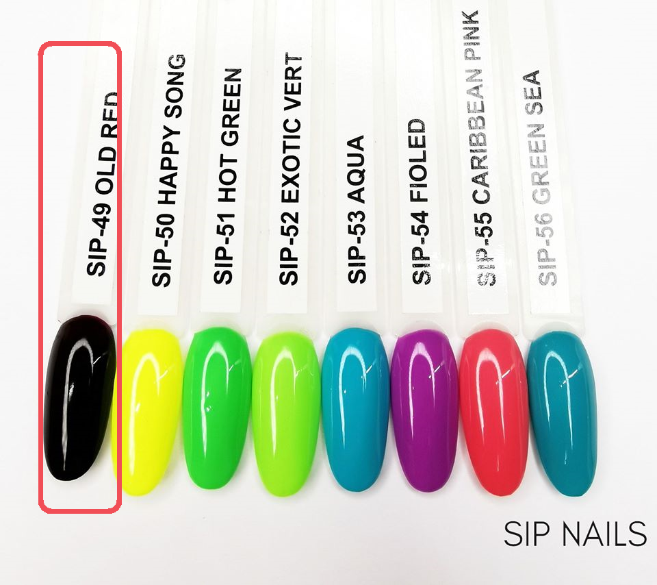 SIP 49 - OLD RED – Nagelshop